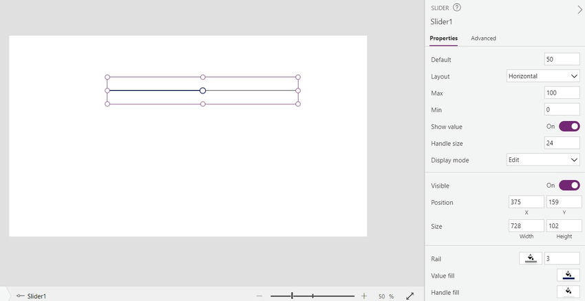 Power Apps Bind Default Values From Sharepoint Using Slider Control